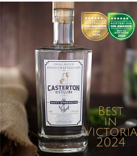 Casterton Distilling Co NAVY STRENGTH 500ml | Casterton Distilling Co.